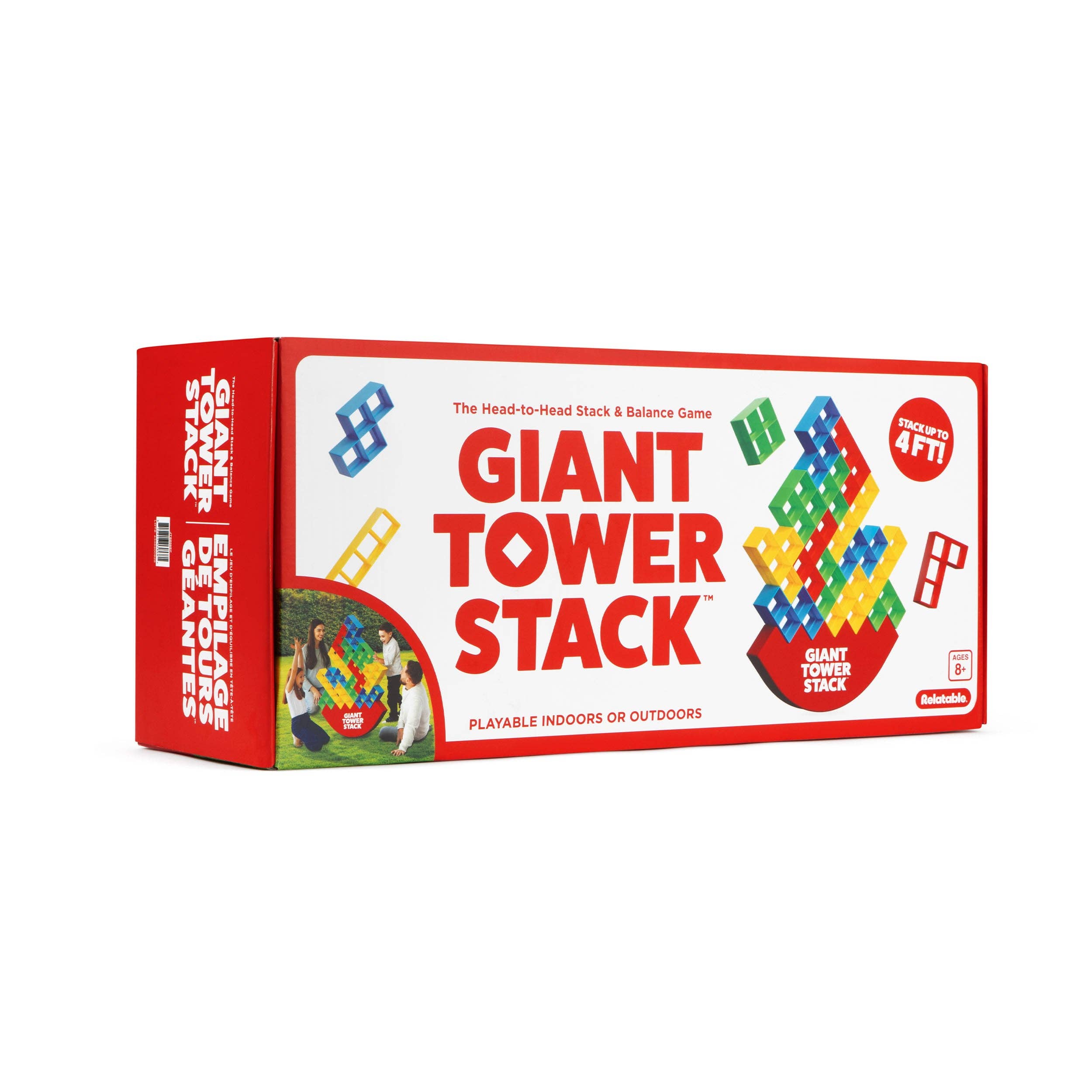Giant Tower Stack – By The Board Games & Entertainment