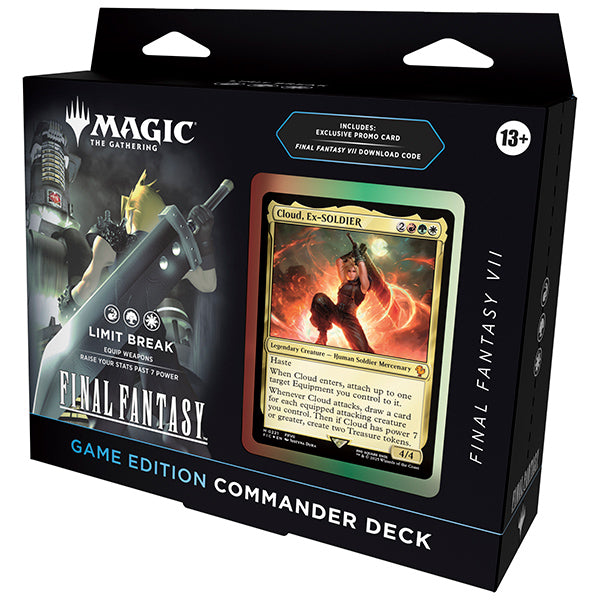 MTG: Final Fantasy FFVII Video Game Commander Deck – By The Board Games ...