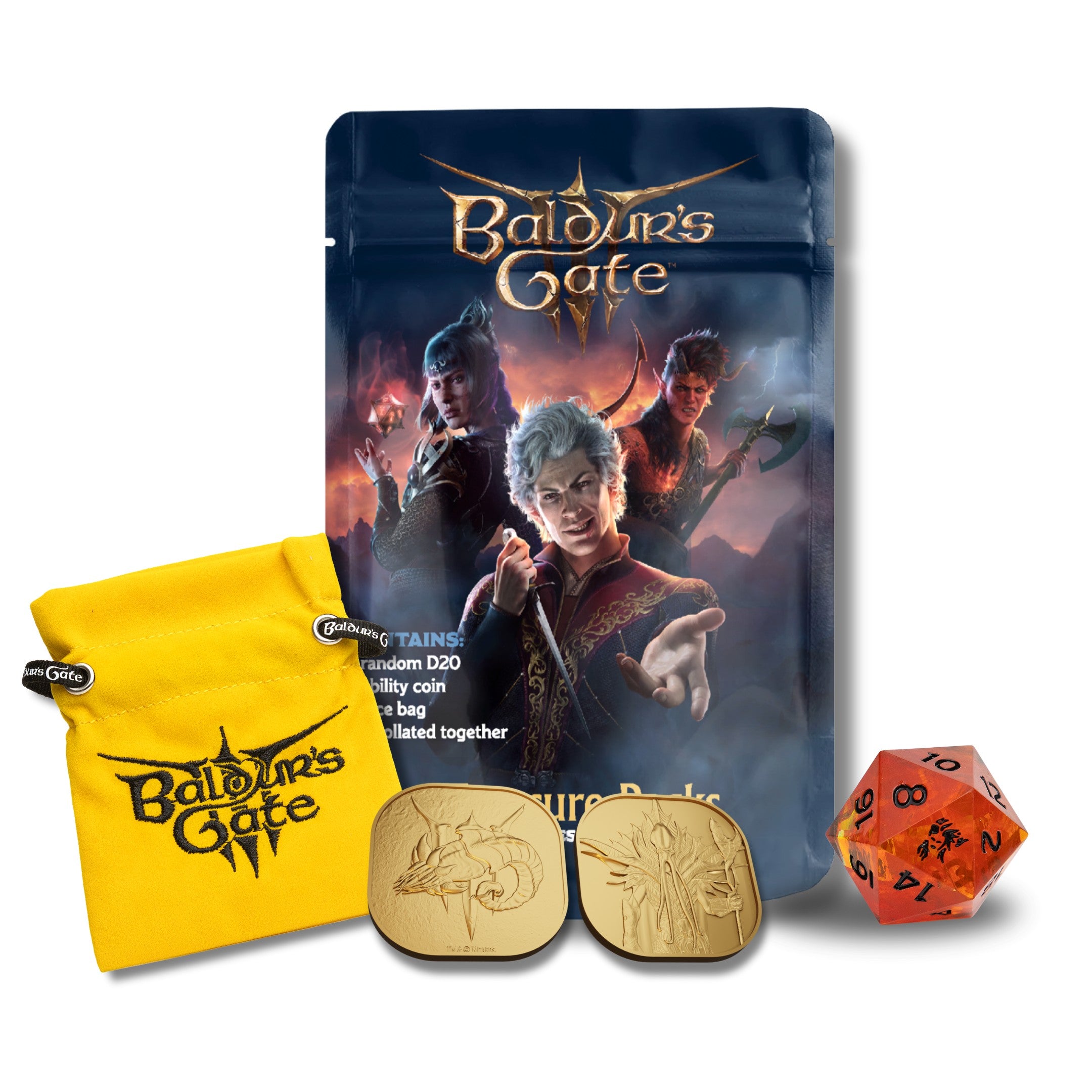 Sirius Dice: D&D Baldur's Gate 3 - 2026 Treasure Packs – By The Board ...