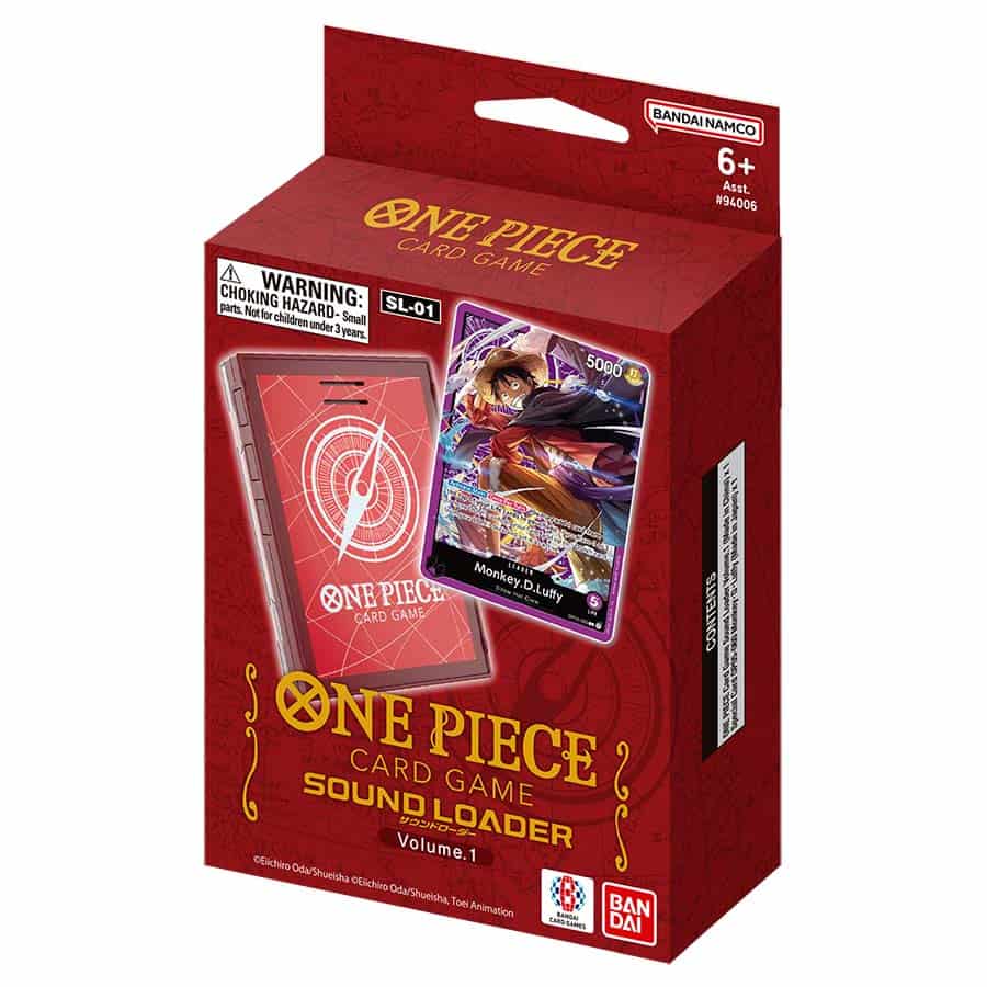 One Piece TCG: Sound Loader: Volume 1: Monkey.D.Luffy – By The Board ...