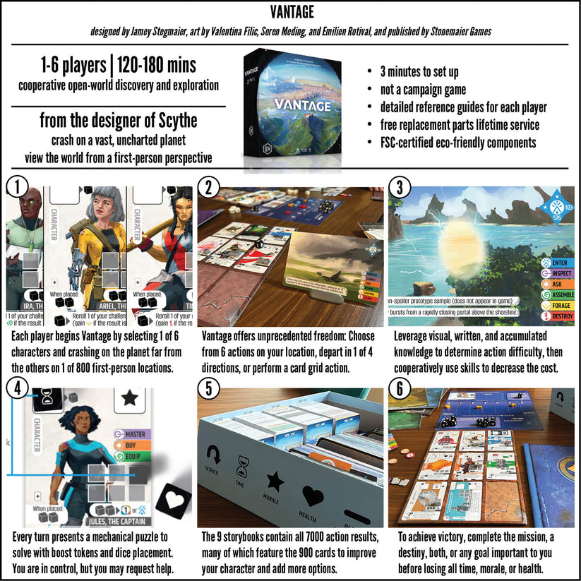 Vantage – By The Board Games & Entertainment