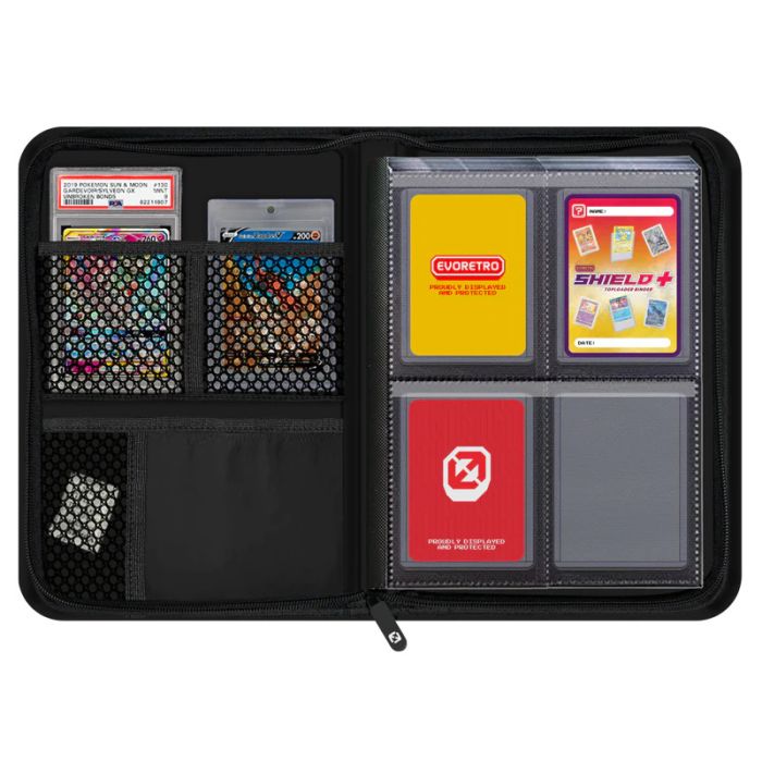 Toploader Binder: Compact Black – By The Board Games & Entertainment
