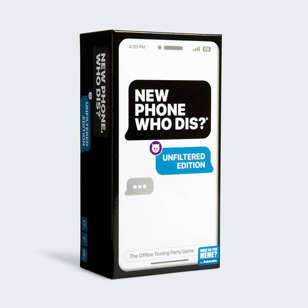 New Phone, Who Dis? – By The Board Games & Entertainment