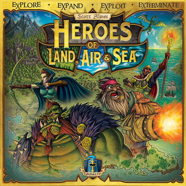 Heroes of Land, Air and Sea – By The Board Games & Entertainment