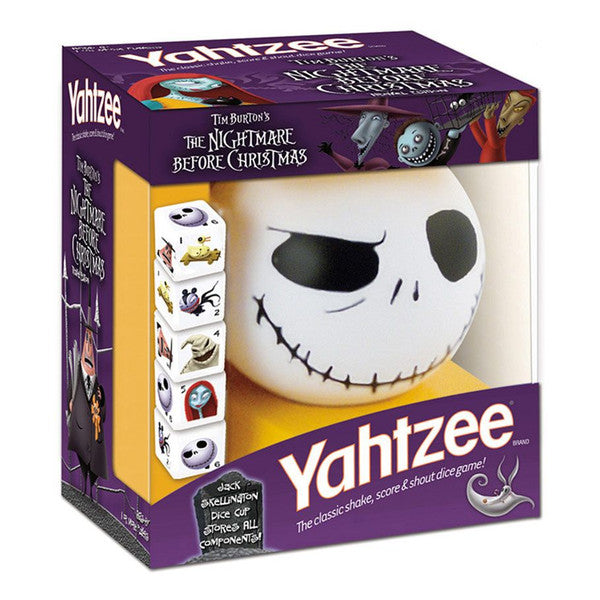 Yahtzee: Nightmare Before Christmas – By The Board Games & Entertainment